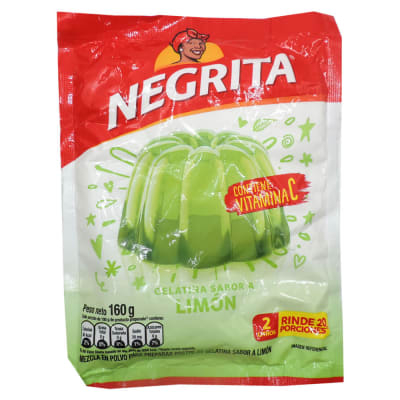GELATINA NEGRITA SABOR A LIMÓN X 150G | Finvian