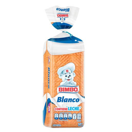 PAN BIMBO BLANCO MEDIANO X 480G | Finvian