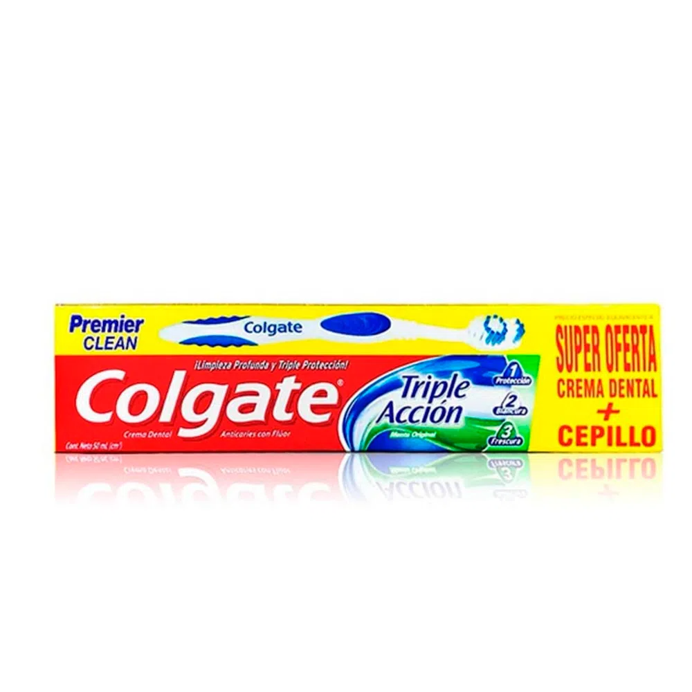 CREMA DENTAL COLGATE TRIPLE + CEP X 50ML | Finvian