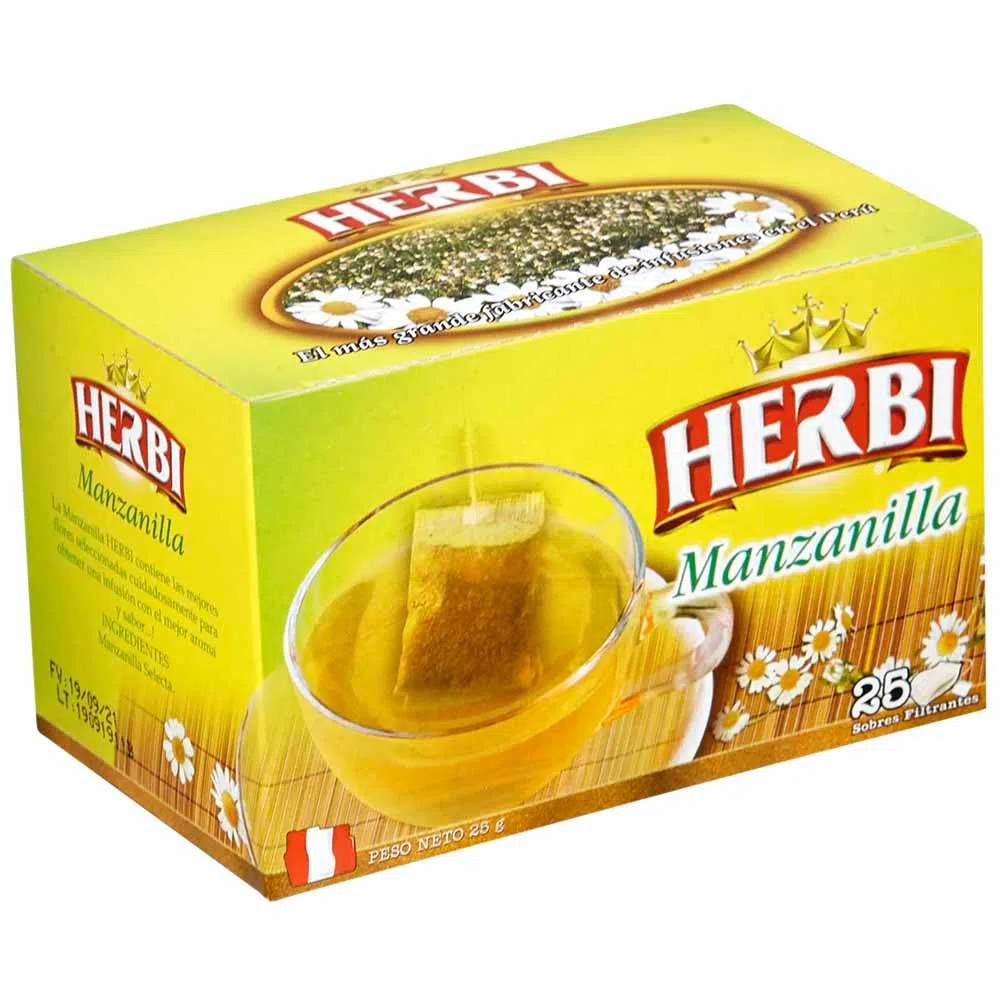 FILTRANTE HERBI MANZANILLA X 25U | Finvian