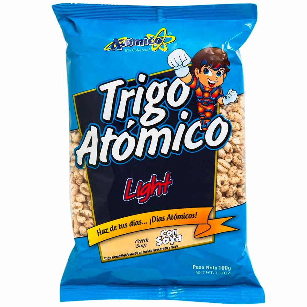 CEREAL ATOMICO TRIGO LIGHT X 100G | Finvian