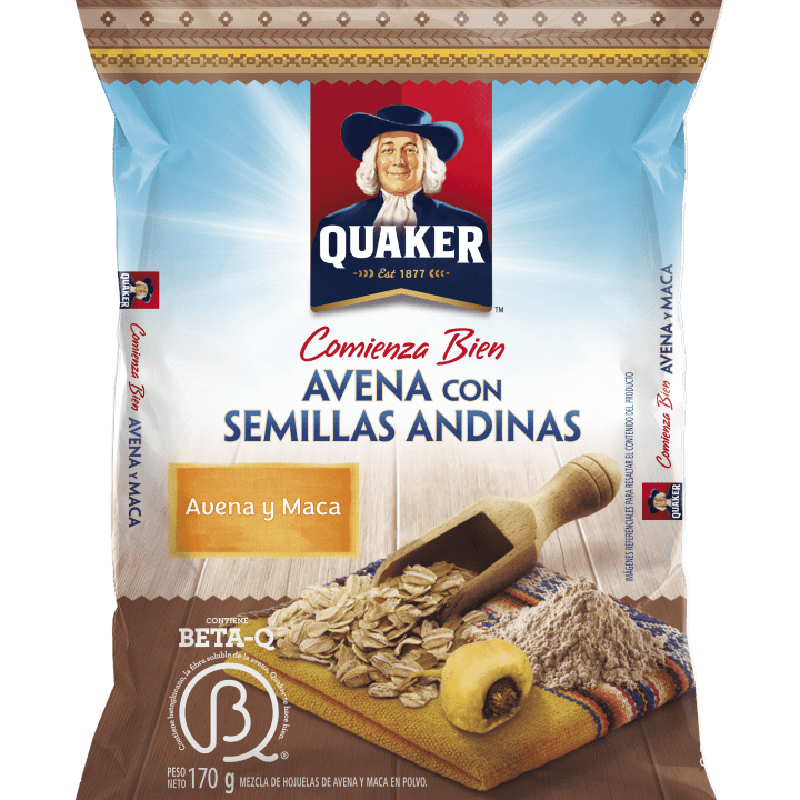 AVENA QUAKER C/MACA X 170G | Finvian