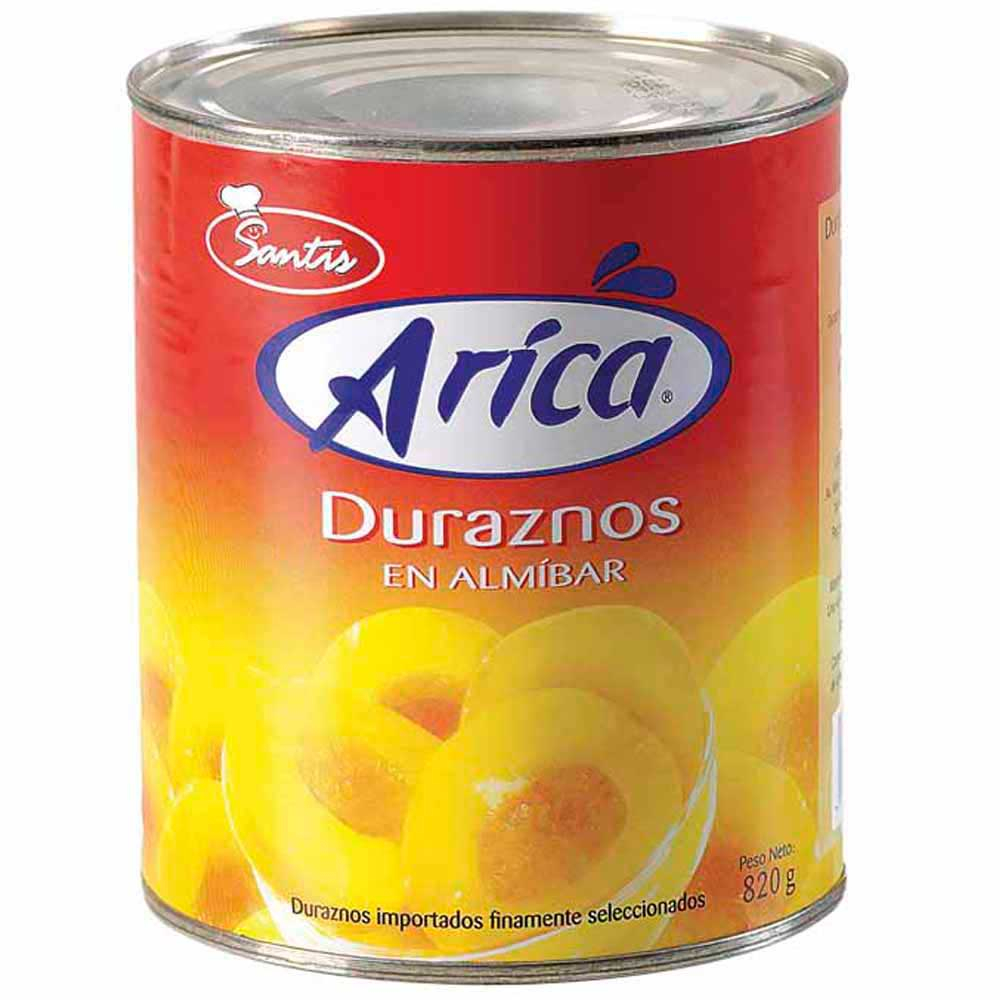 DURAZNOS ARICA X 820G | Finvian