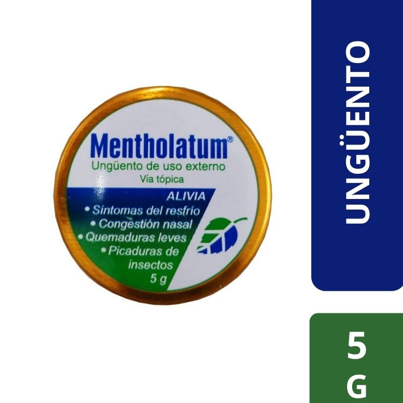 UNGUENTO MENTHOLATUM LATA 12 X 5G | Finvian