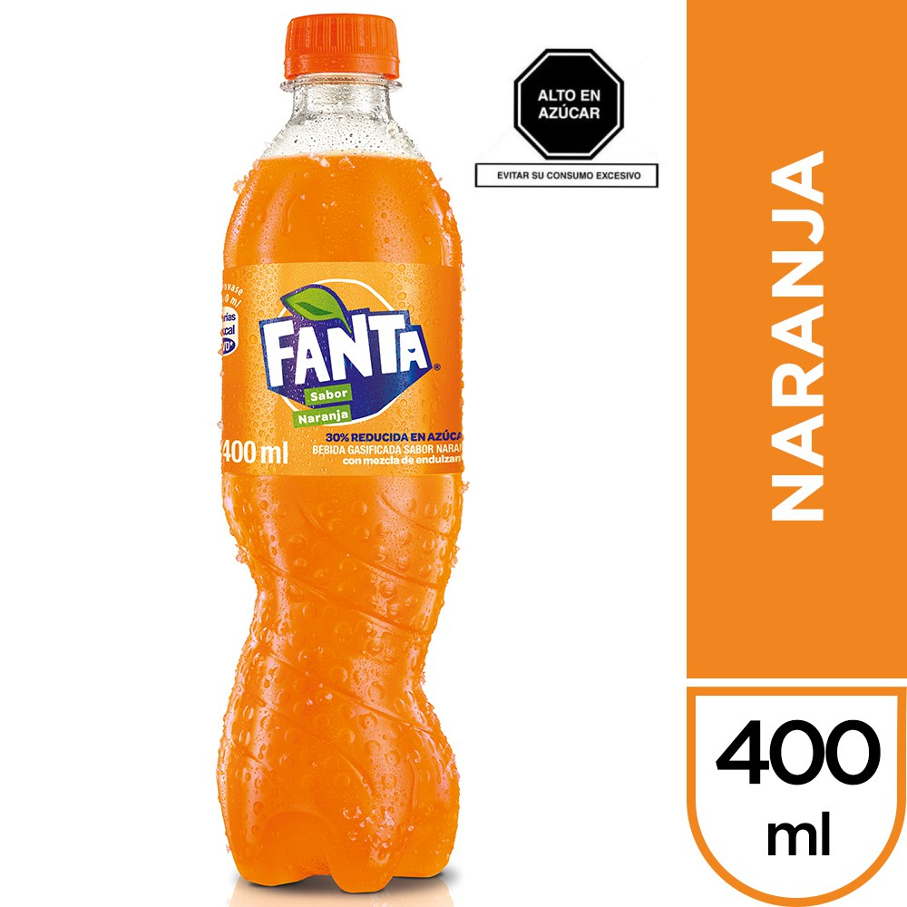 GASEOSA FANTA NARANJA X 400ML | Finvian
