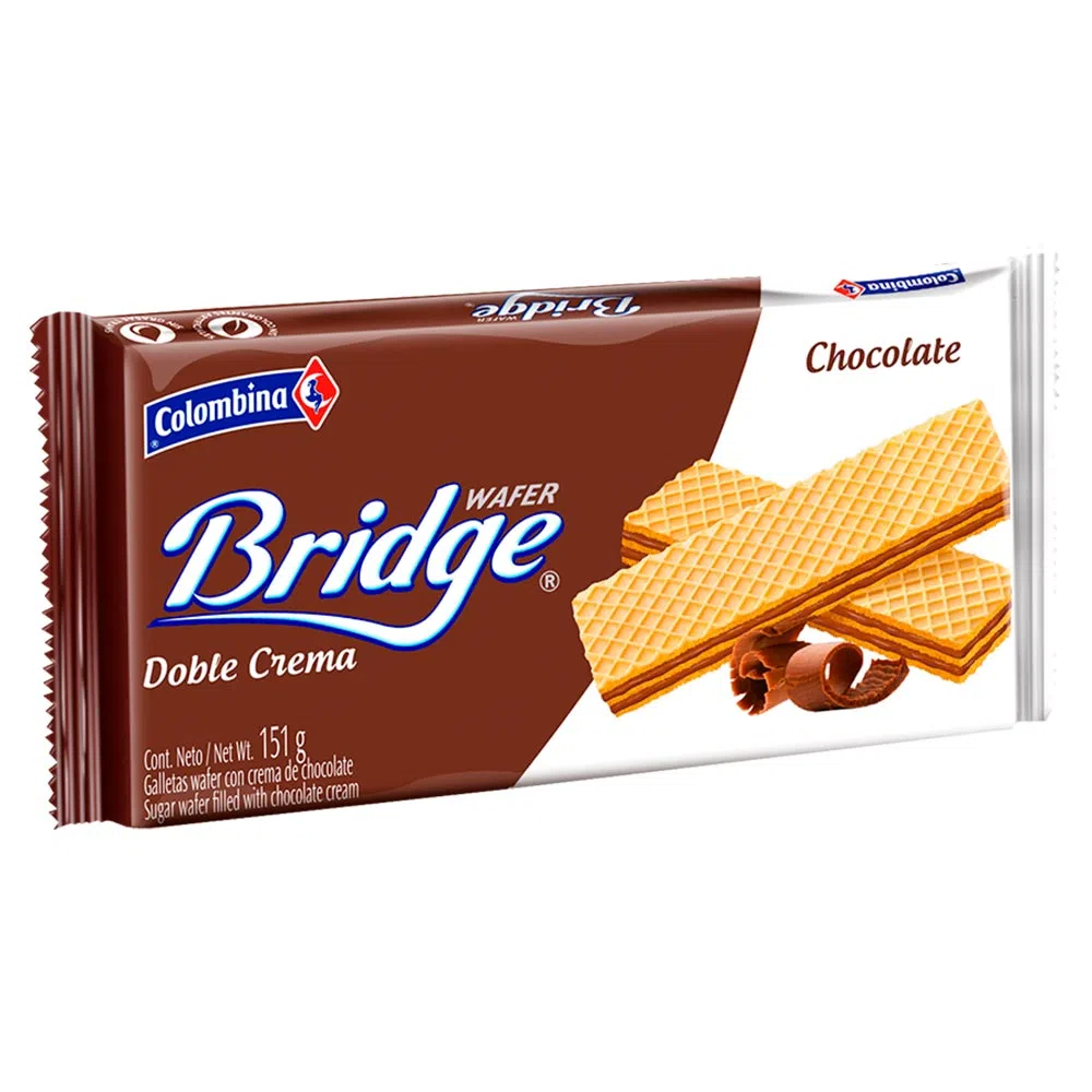 WAFER BRIDGE CHOCOLATE X 151G | Finvian