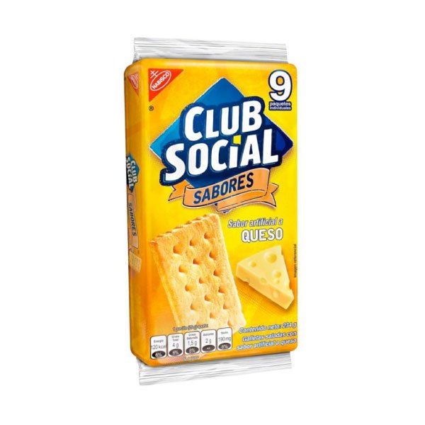 GALLETA CLUB SOCIAL QUESO X 26G | Finvian
