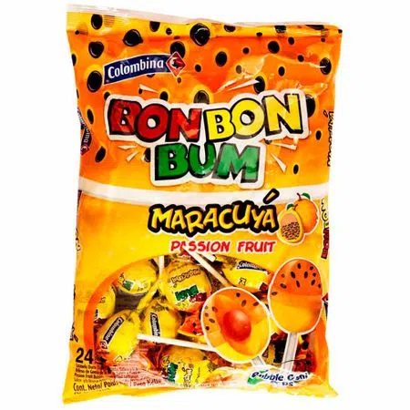 CARAMELO BON BON BUM MARACUYA X 456G | Finvian