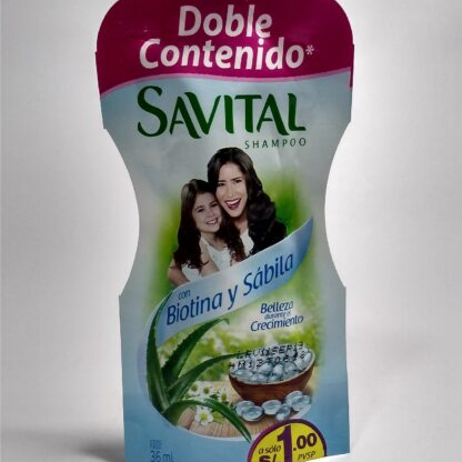 SHAMPOO SAVITAL BIOTINA X 36ML | Finvian