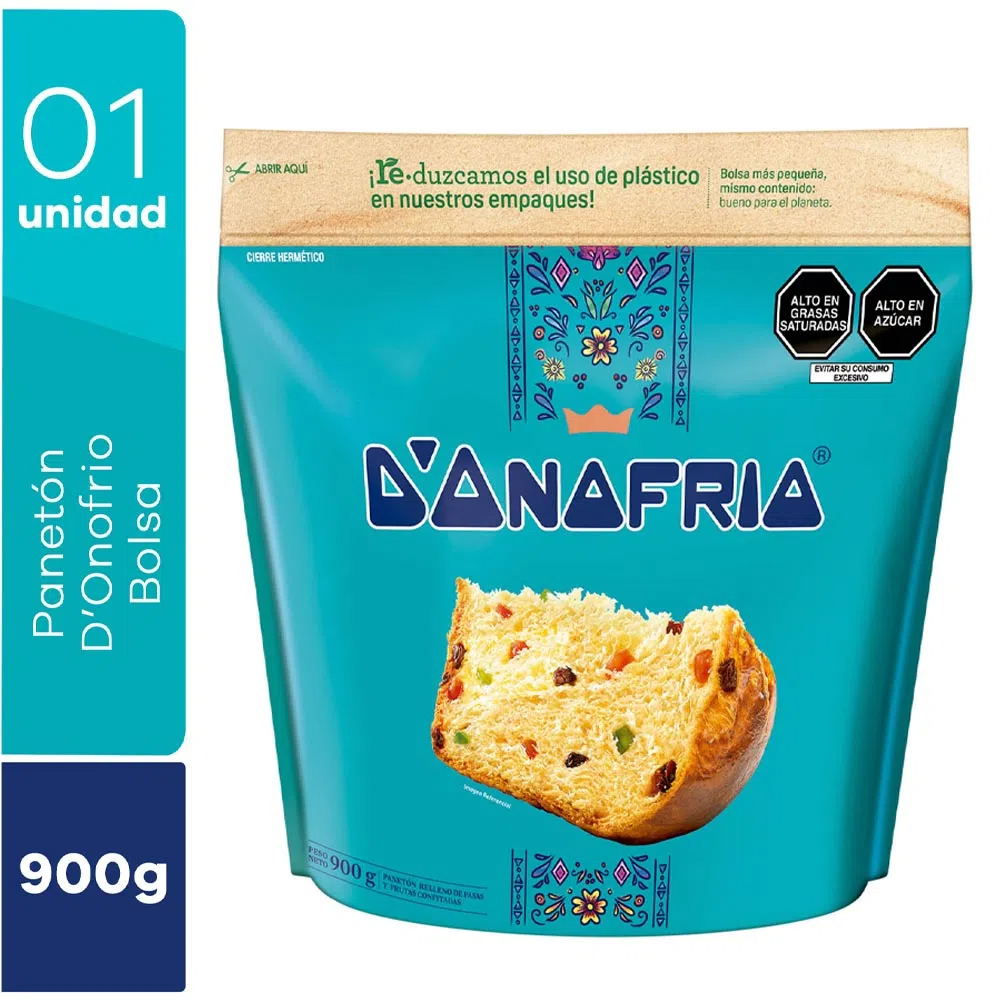 PANETON DONOFRIO BOL X 900G | Finvian
