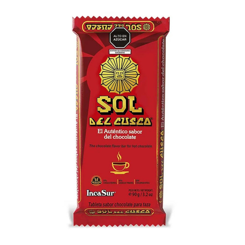 CHOCOLATE SOL CUZCO X 90G | Finvian