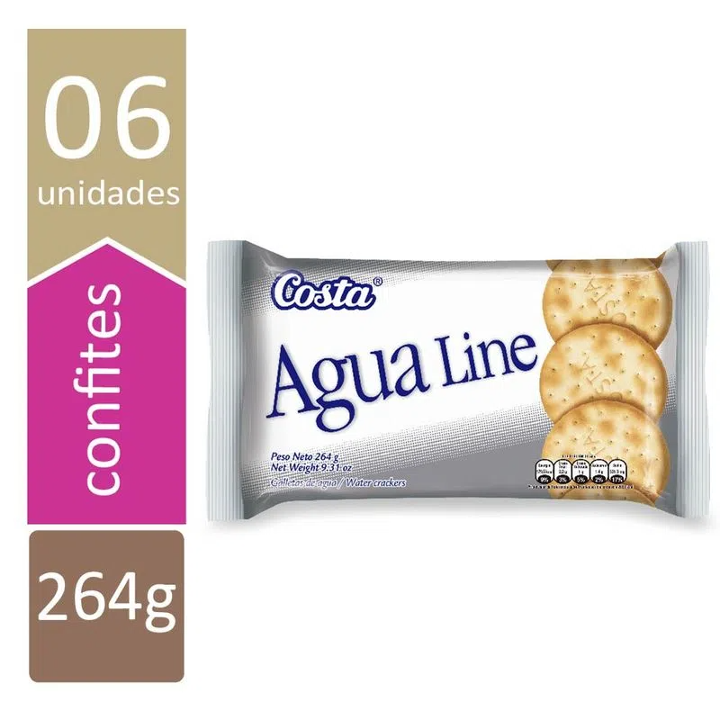 GALLETA COSTA AGUA LIGHT X 44G | Finvian