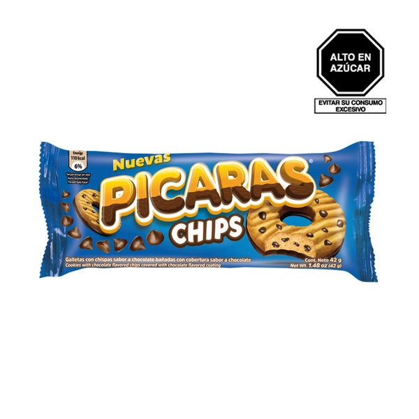 GALLETA PICARAS CHIPS X 42G | Finvian