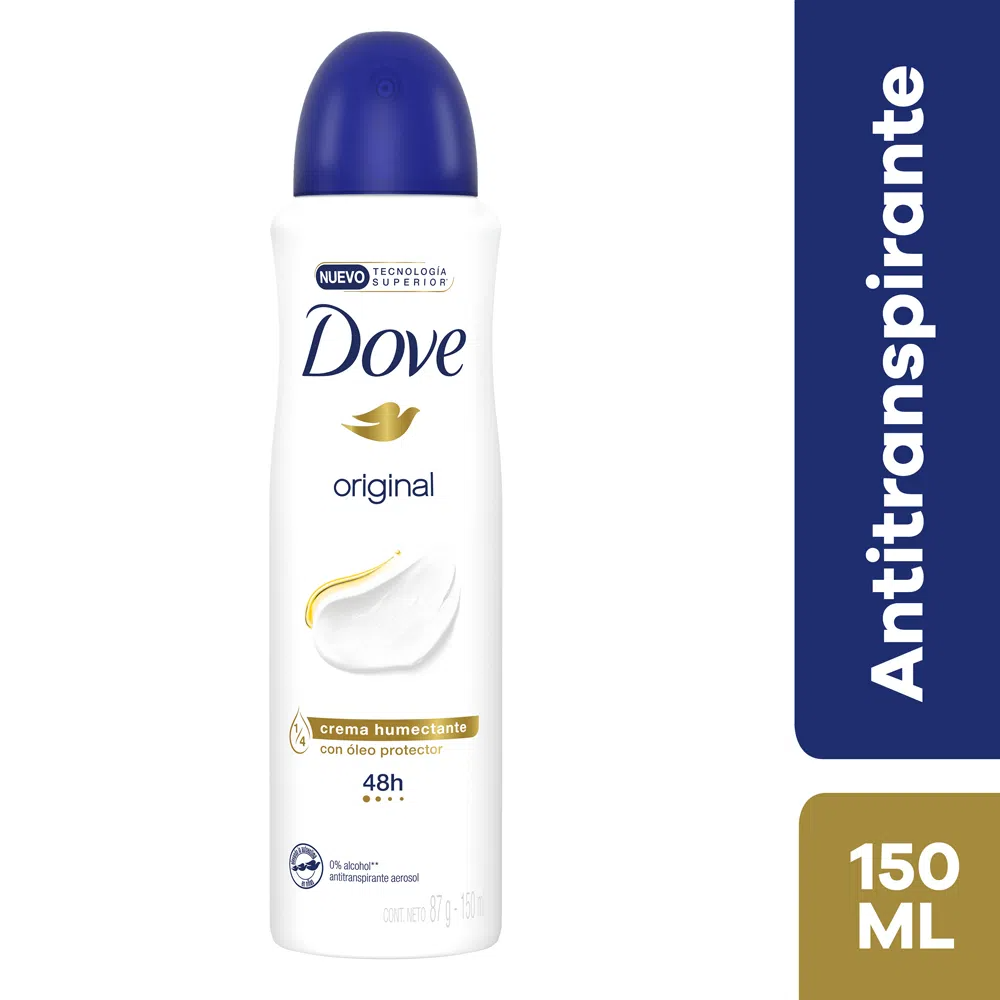 ANTITRANSPIRANTE DOVE ORIGINAL X 150ML | Finvian