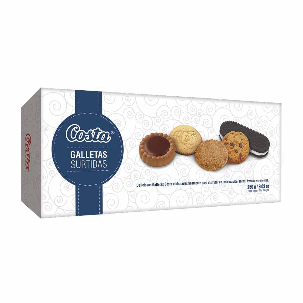 GALLETA COSTA GALLETAS SURTIDAS X 256G | Finvian