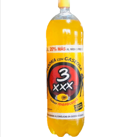 LICOR 3XXX VODKA CON GASEOSA DUAZNO X1.8L | Finvian
