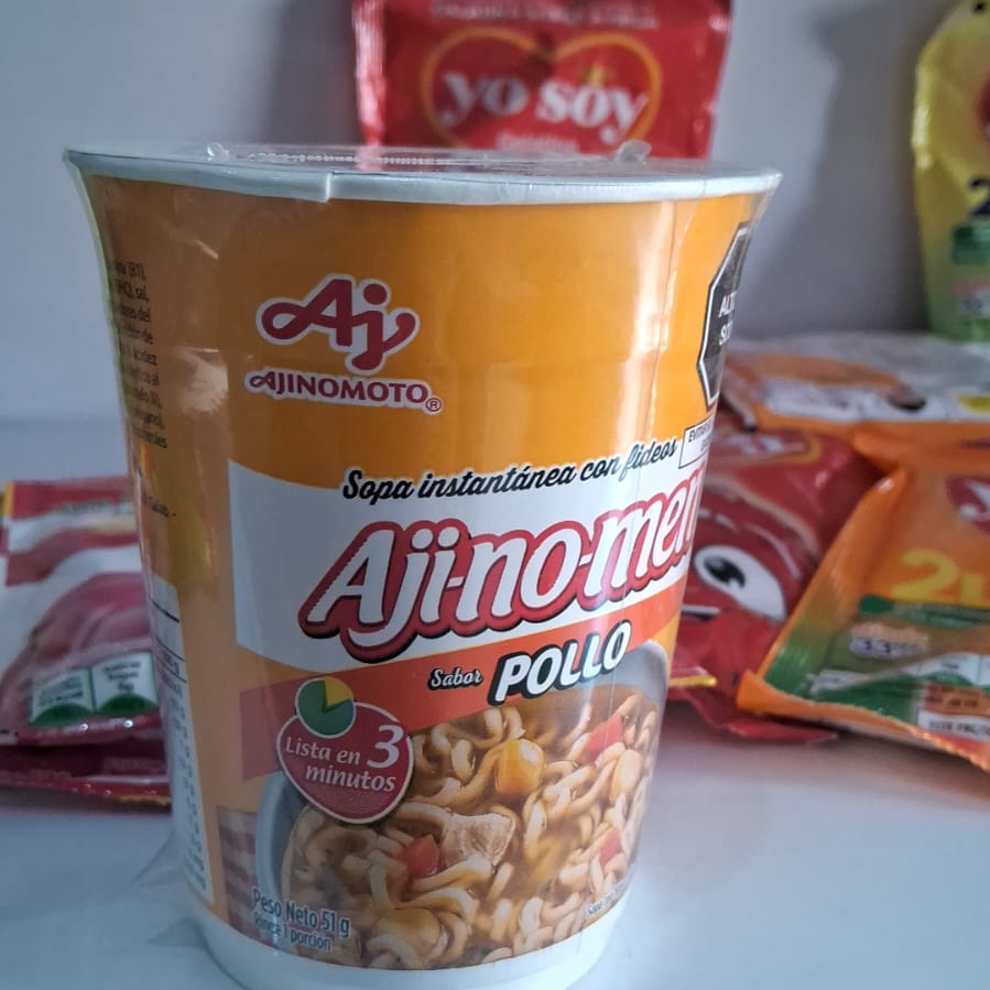 POLLO VASO AJINOMEN 51G | Finvian