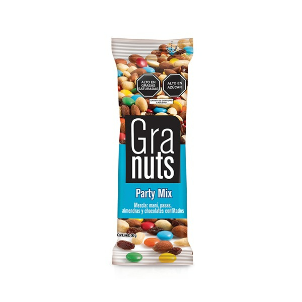 MEZCLA GRANUTS PARTY MIX X 50G | Finvian