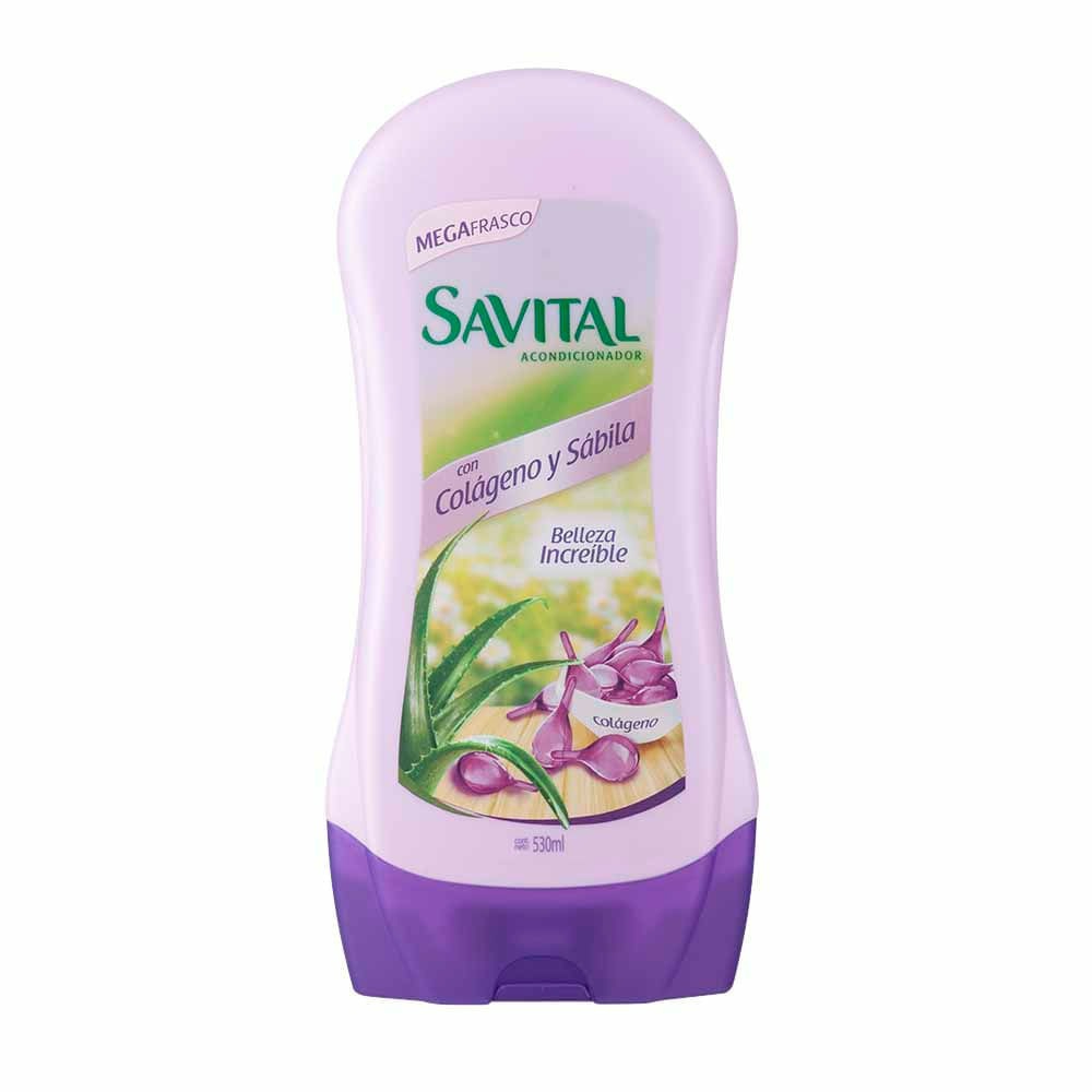 ACONDICIONADOR SAVITAL COLAGENO Y SABILA 490ML | Finvian