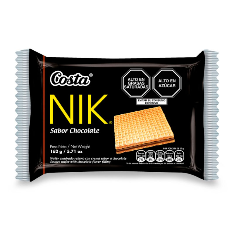 WAFER NIK CHOCOLATE 27G | Finvian