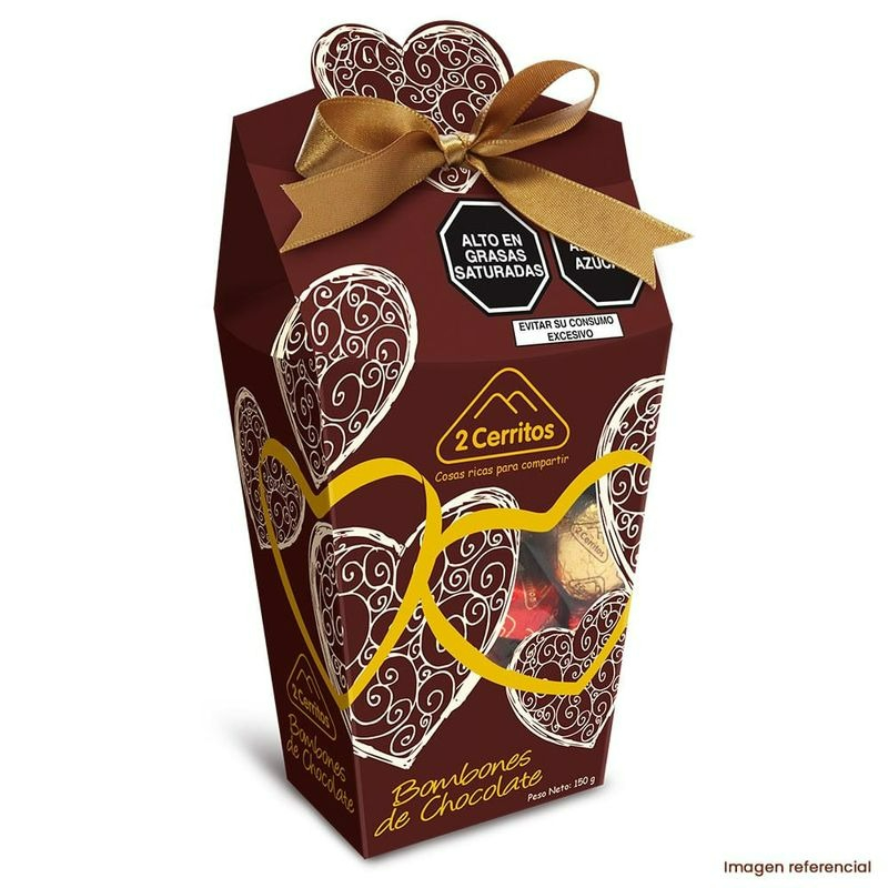 BOMBONES DE CHOCOLATE 2 CERRITOS MARRON 150G | Finvian