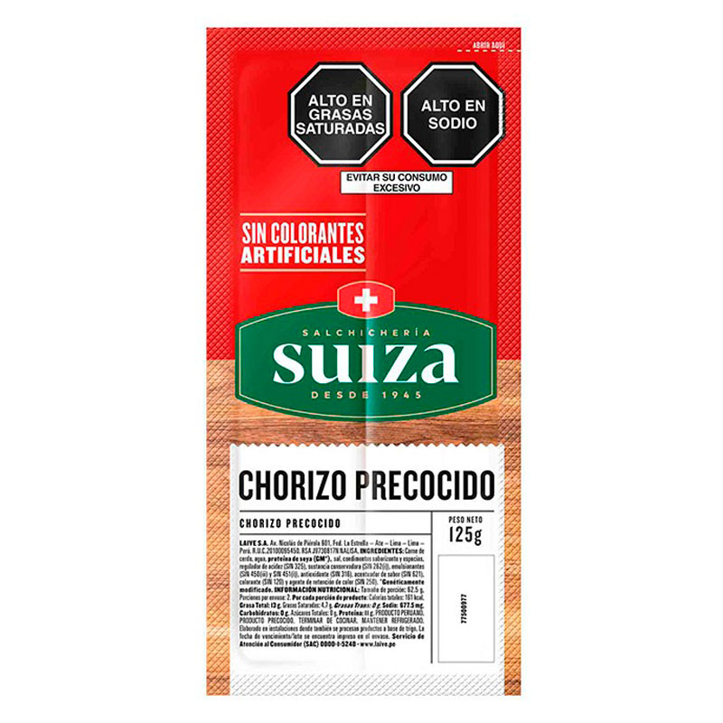CHORIZO PARRILLERO RAZZETO X 85G | Finvian