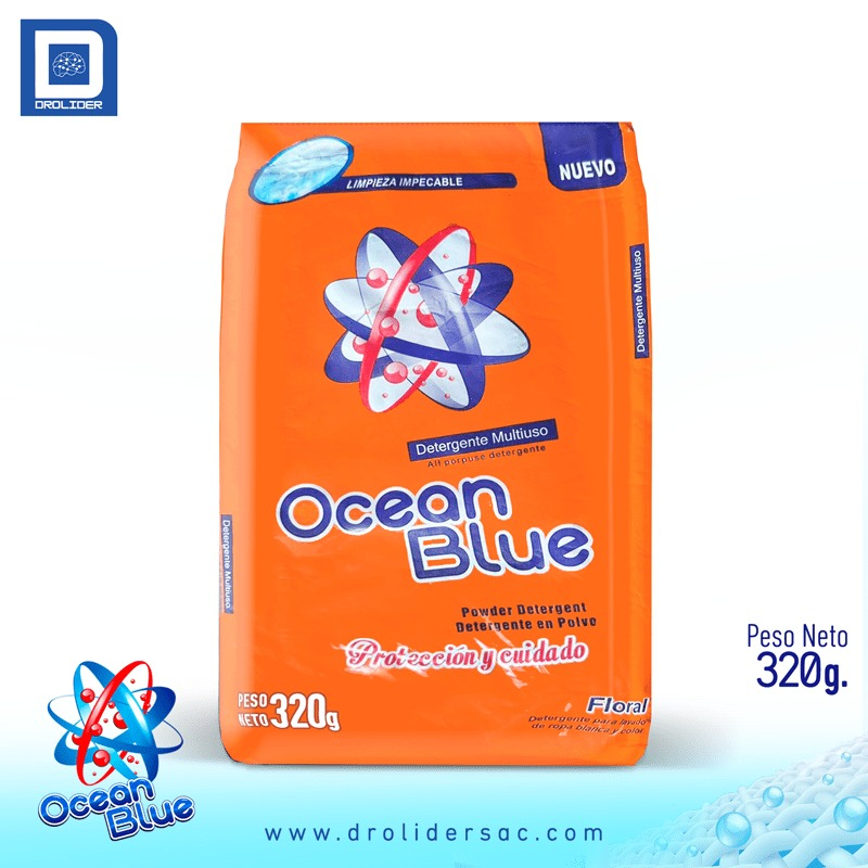 DETERGENTE OCEAN BLUE FLORAL 320 | Finvian