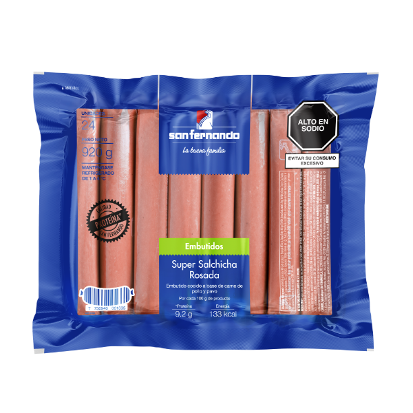 SUPER SALCHICHA SAN FERNANDO ROSADA XUND | Finvian